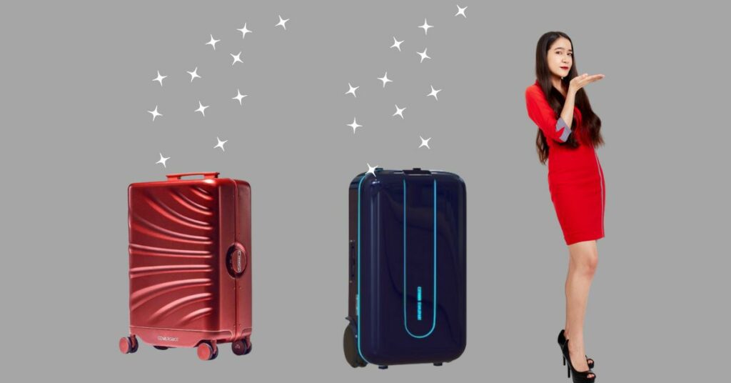 Smart Luggage Bag - 2 Astounding Robotics Technology Bags