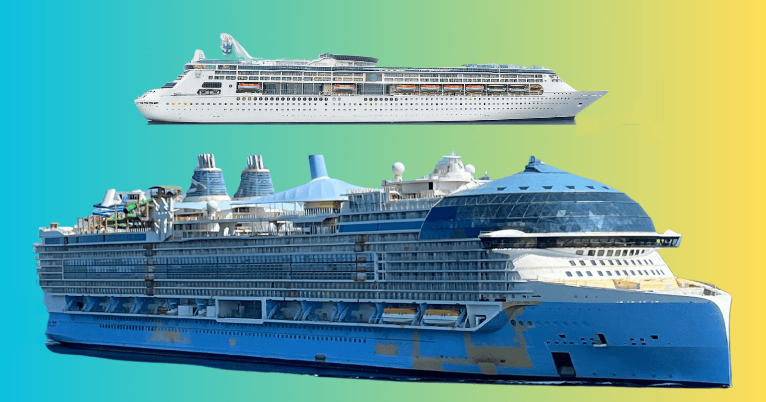 Royal Caribbean Ships By Size And Age With Added Class